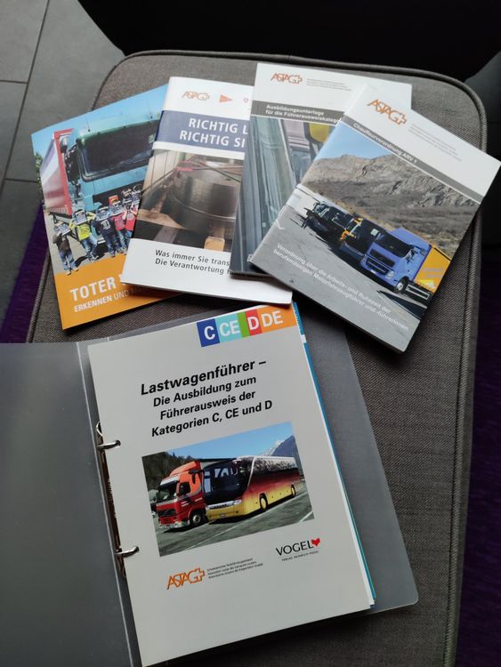 Theoriebücher Führerschein Kategorie D/C (CAR/LKW) und D1/C1 (Gebraucht ...