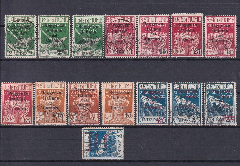 Poste di Fiume 1920 - Regganza Italiana del Carnaro | Kaufen auf Ricardo