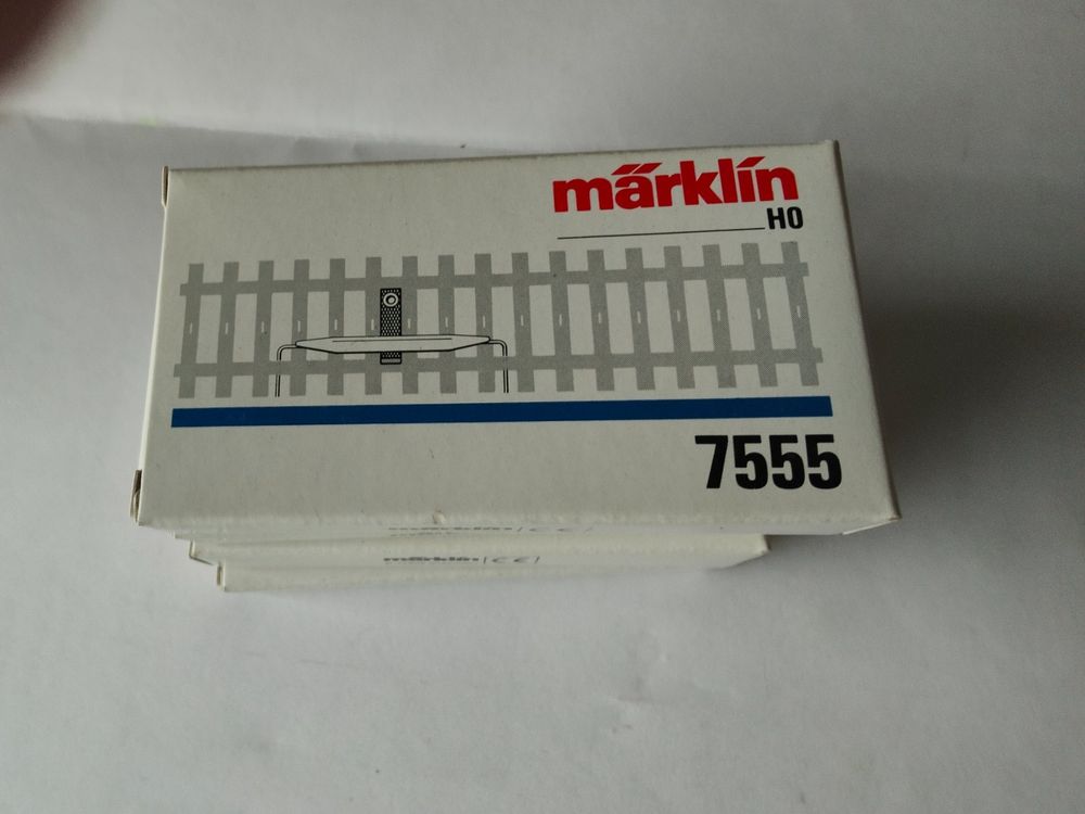 Märklin 4 Stk. Schaltkontakt 7555 (Neu und originalverpackt) in ...
