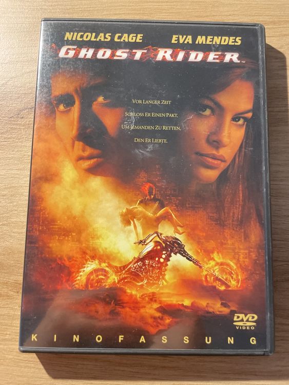 Ghost Rider DVD Nicolas Cage Eva Mendes Top Zustand (Gebraucht) in ...