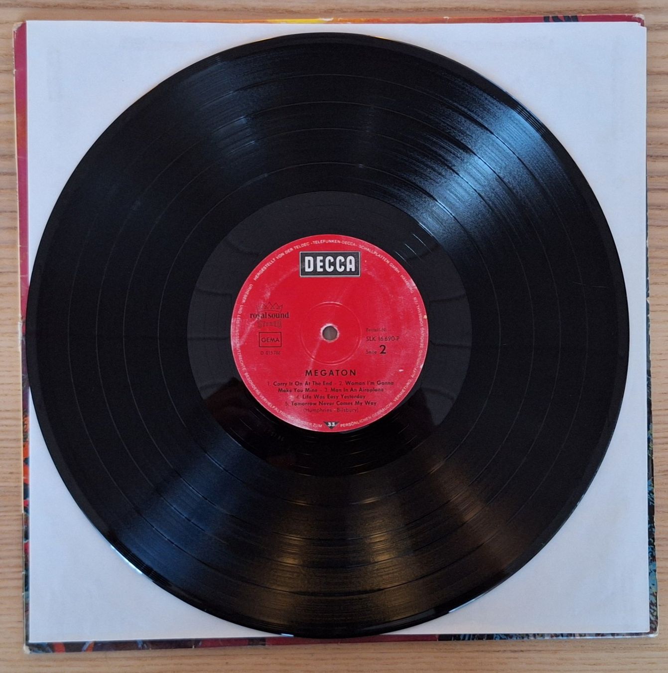 Megaton LP Germany Rarität (Gebraucht) in Mühlethurnen für CHF 15 – mit ...