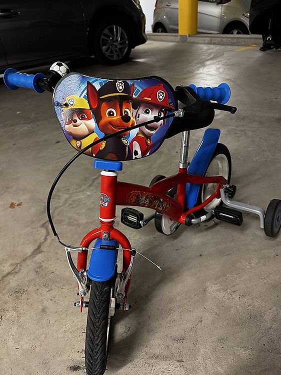 Paw Patrol Velo 12' zum Lernen (Gebraucht) in Berikon für CHF 30 – nur ...