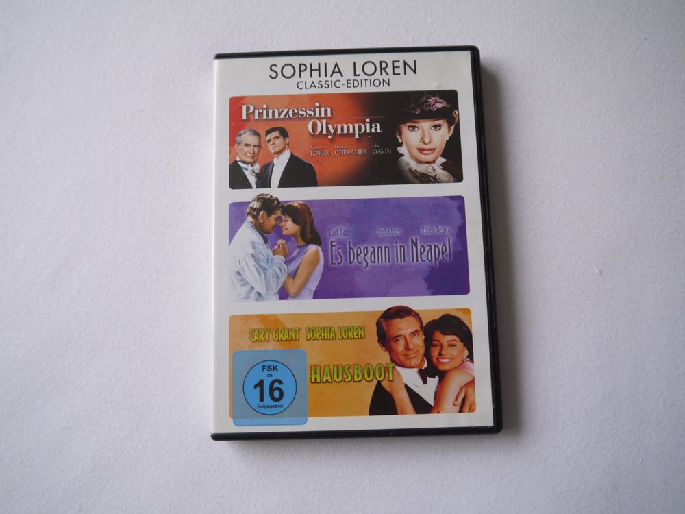 SOPHIA LOREN-Classic-Edition 3 DVD (Gebraucht) in Hagendorn für CHF 5.9 – mit Lieferung auf ...