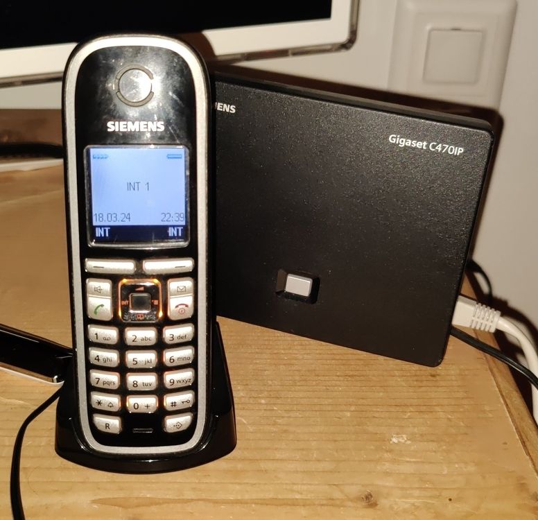 VoIP fähiges DECT Telefon Set, Siemens Gigaset C47IP | Kaufen auf Ricardo