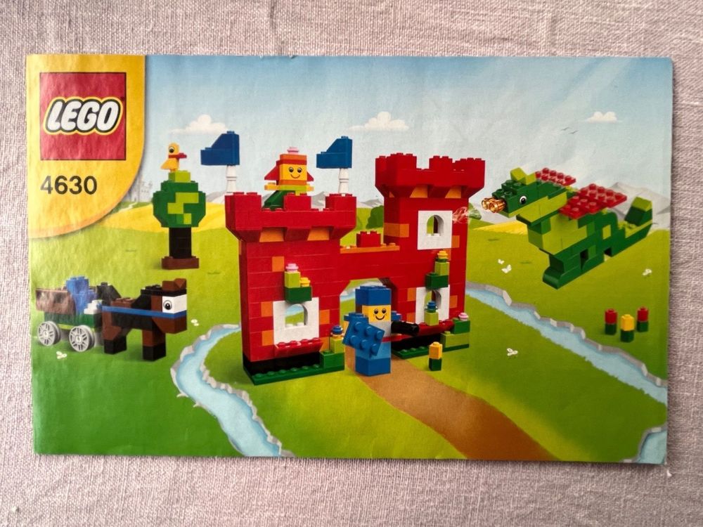 Lego 4630 - Lego Bausteine um viele schöne Sachen zu bauen. (Neu ...