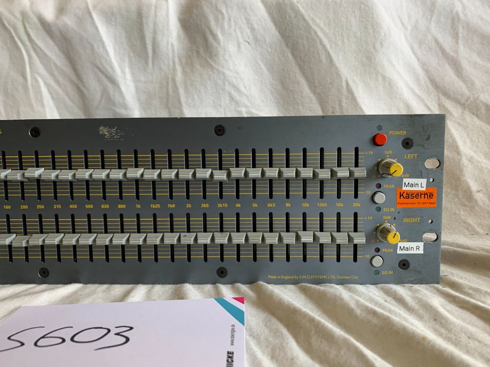 EMO GEQ60 graphic equalizer (S603) (Gebraucht) in Däniken SO für CHF 99 ...
