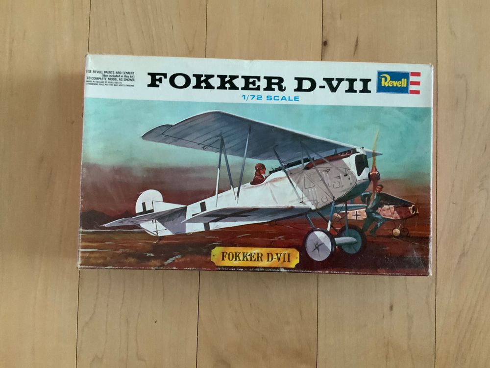 Fokker D-VII Plastik Modellbausätze 1:72 | Kaufen auf Ricardo