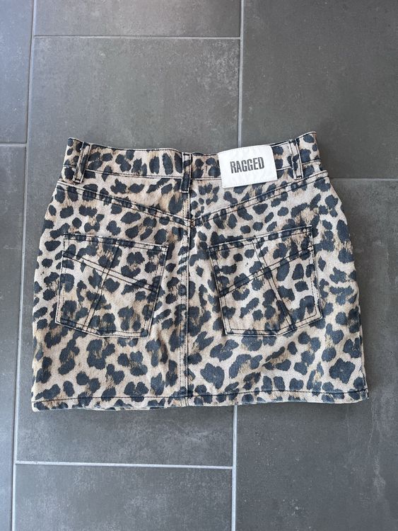 Denim Rock Leo Print The Ragged Priest Grösse 8 neuwertig (Gebraucht ...