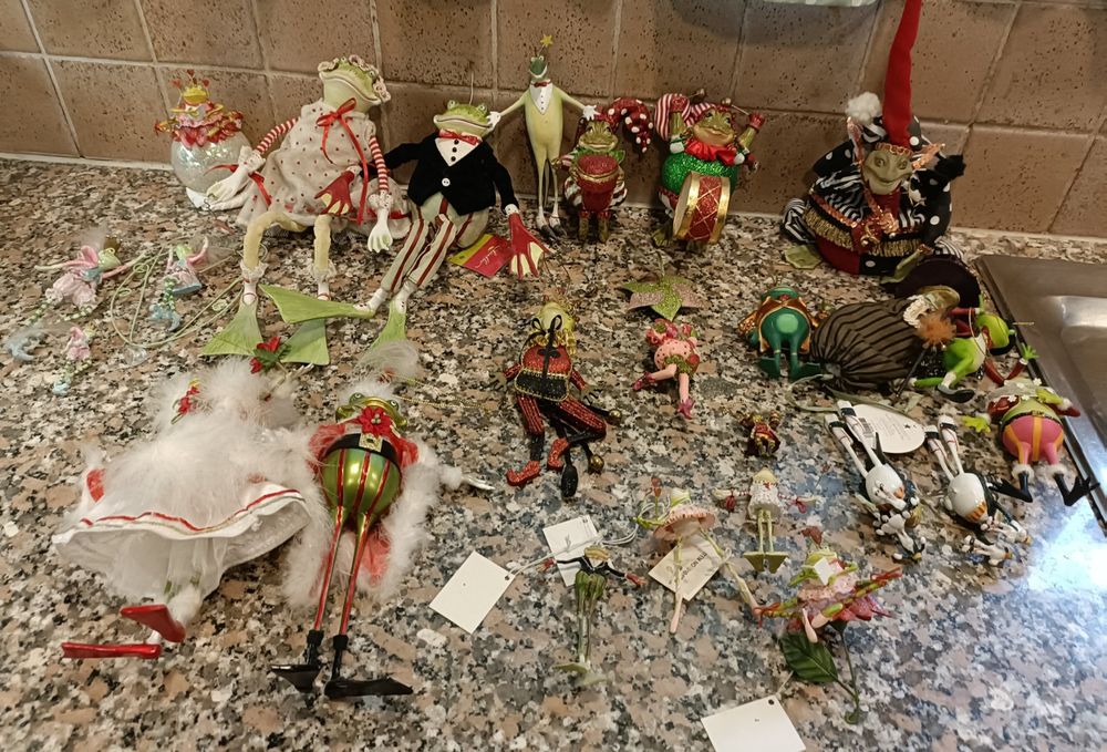 Frösche Krinkles Katherine's Collection Glitzerfrösche | Kaufen auf Ricardo