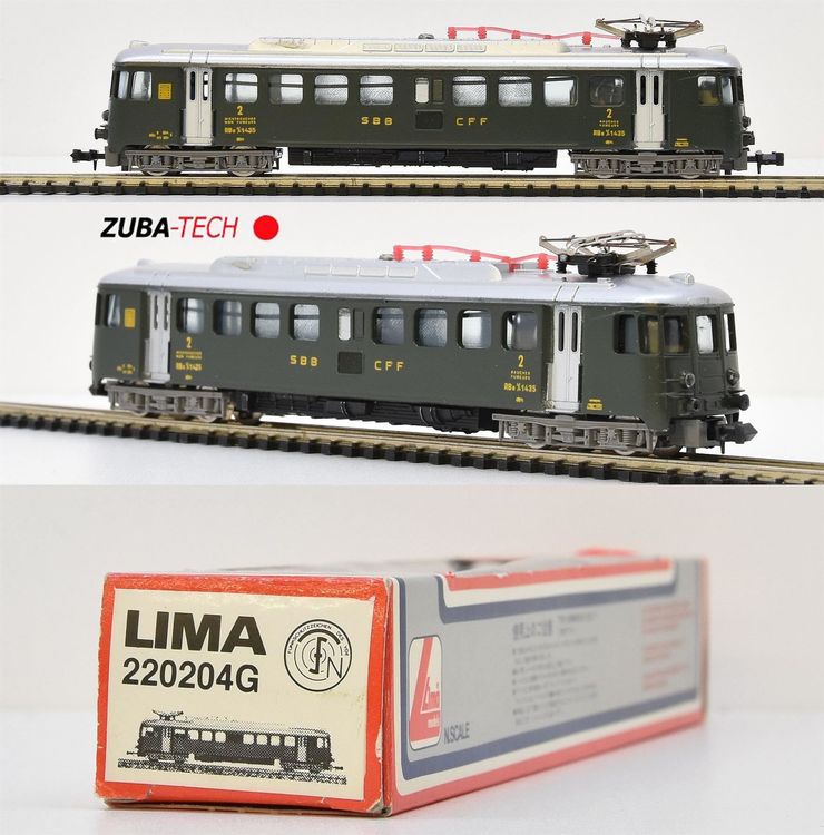 Lima 220204G E-Triebwagen RBe 4/4 SBB N | Kaufen auf Ricardo