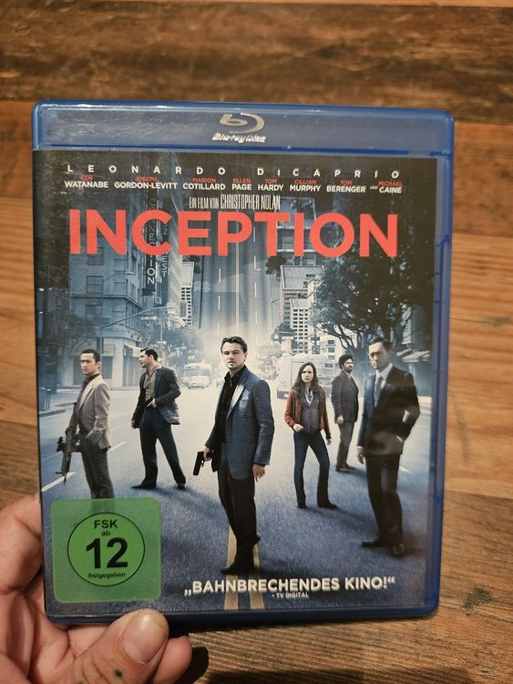 Inception Blu-ray Disc Top Zustand Leonardo DiCaprio | Kaufen auf Ricardo