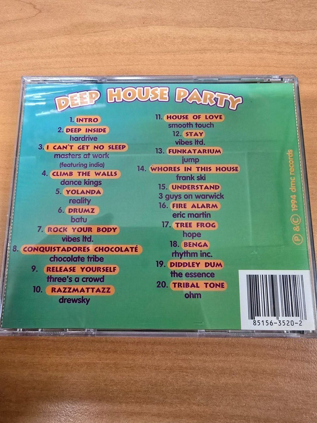CD - Various – Deep House Party (Mixed) (1994) (Gebraucht) in Biberist ...