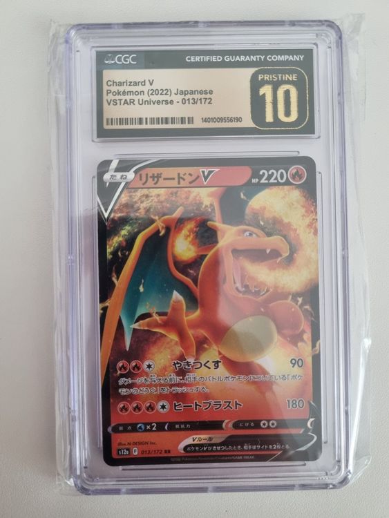 CGC 10 Pristine, Charizard V, VSTAR Universe, 013/172 (Gebraucht) in Muhen für CHF 22 – mit ...