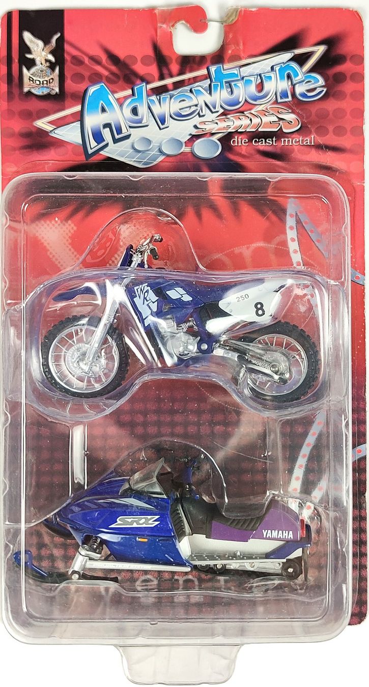 Yat Ming Adventure Series Die Cast Yamaha Motocross Motorrad (Neu und ...