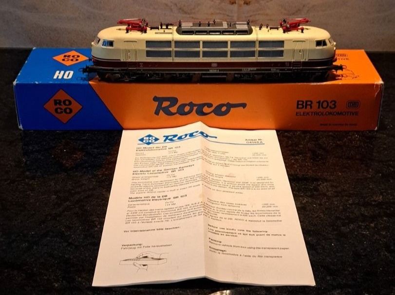 Roco BR 103 DB Elektrolokomotive H0 04146A | Kaufen auf Ricardo