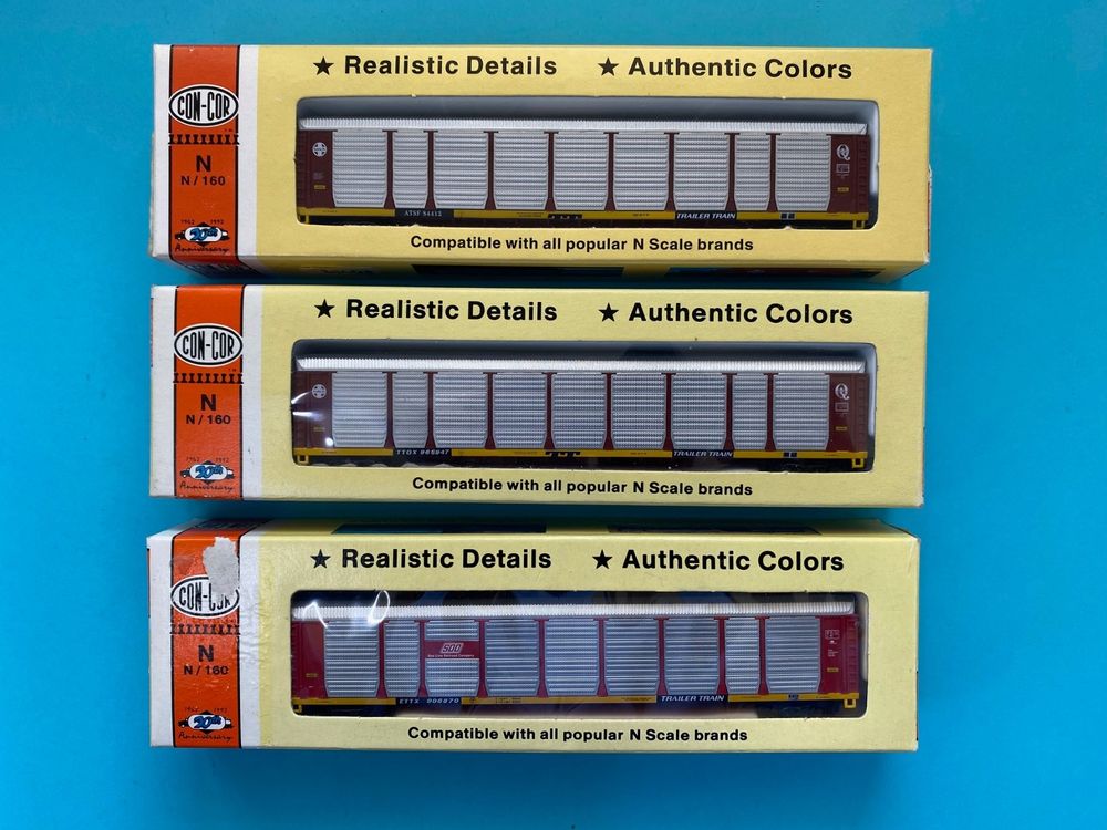 DC CON-COR Spur N 3 Güterwagen Auto Rack Car (Gebraucht) in Regensdorf ...