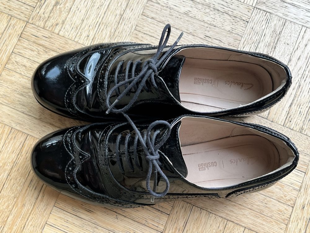 Chaussures Clark’s cuir vernis (Gebraucht) in Lausanne für CHF 25 – mit ...