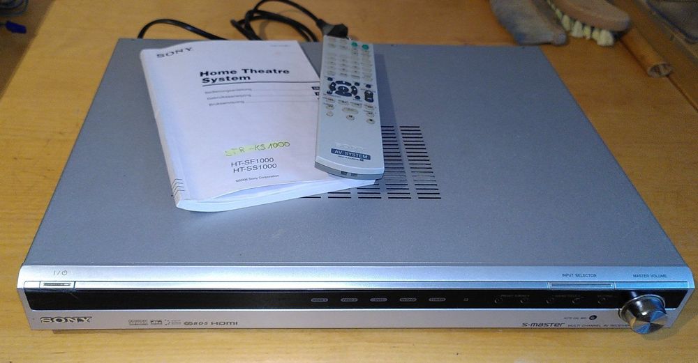 Sony STR-KS1000 Home Theater System (Defekt) in Embrach für CHF 1 – mit ...