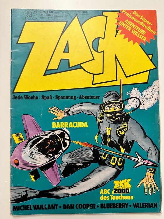 Rarität Zack Comics 26 von 1973 (Gebraucht) in Münsingen für CHF 7 ...