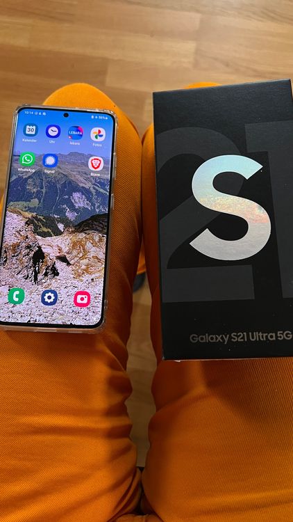 Samsung Galaxy S21 Ultra + Galaxy Watch SM- R800 Silver (Gebraucht) in ...