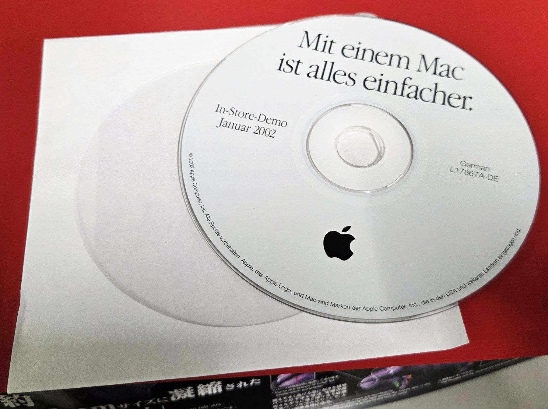Apple Mac In-Store Demo Januar 2002 (Demo Disc) (Gebraucht) in Reinach ...