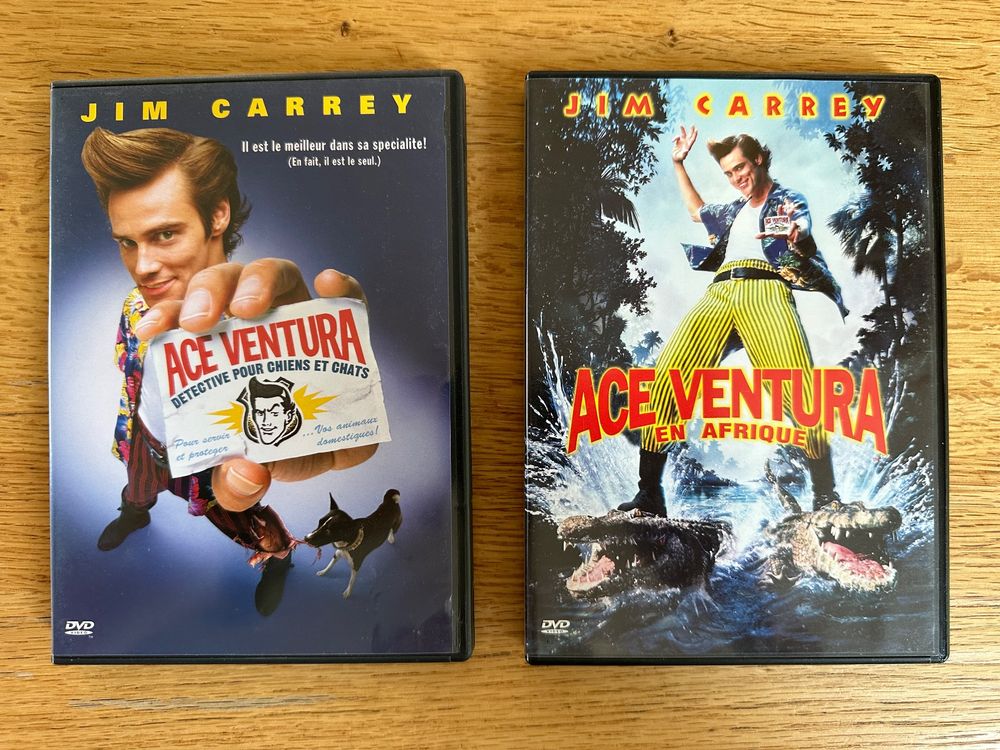 Ace Ventura + Ace Ventura en Afrique - lot 2 DVD (Gebraucht) in ...