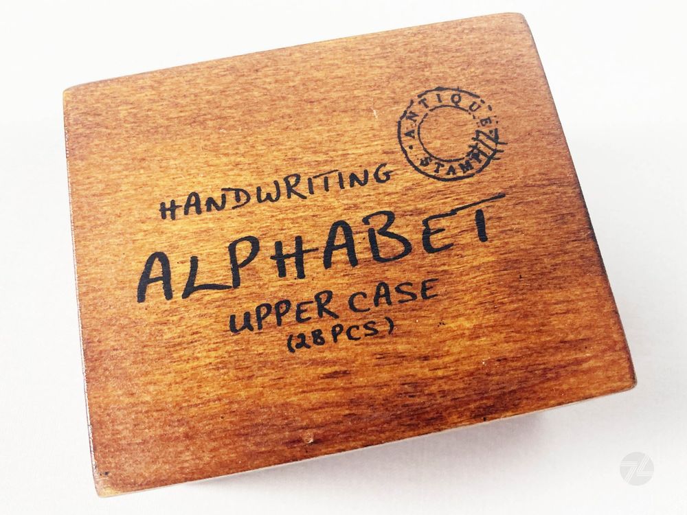 ABC Stempel Alphabet H10mm Druckerei Letter Stempel-Set | Kaufen auf ...