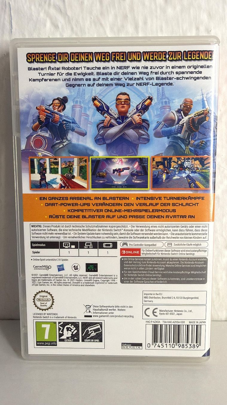 Nerf Legends for Nintendo Switch - Great Condition!🔥🎮🎯 (Gebraucht) in ...