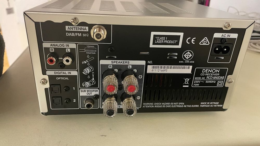 Mini-chaîne Denon RCD-M40DAB | Kaufen auf Ricardo