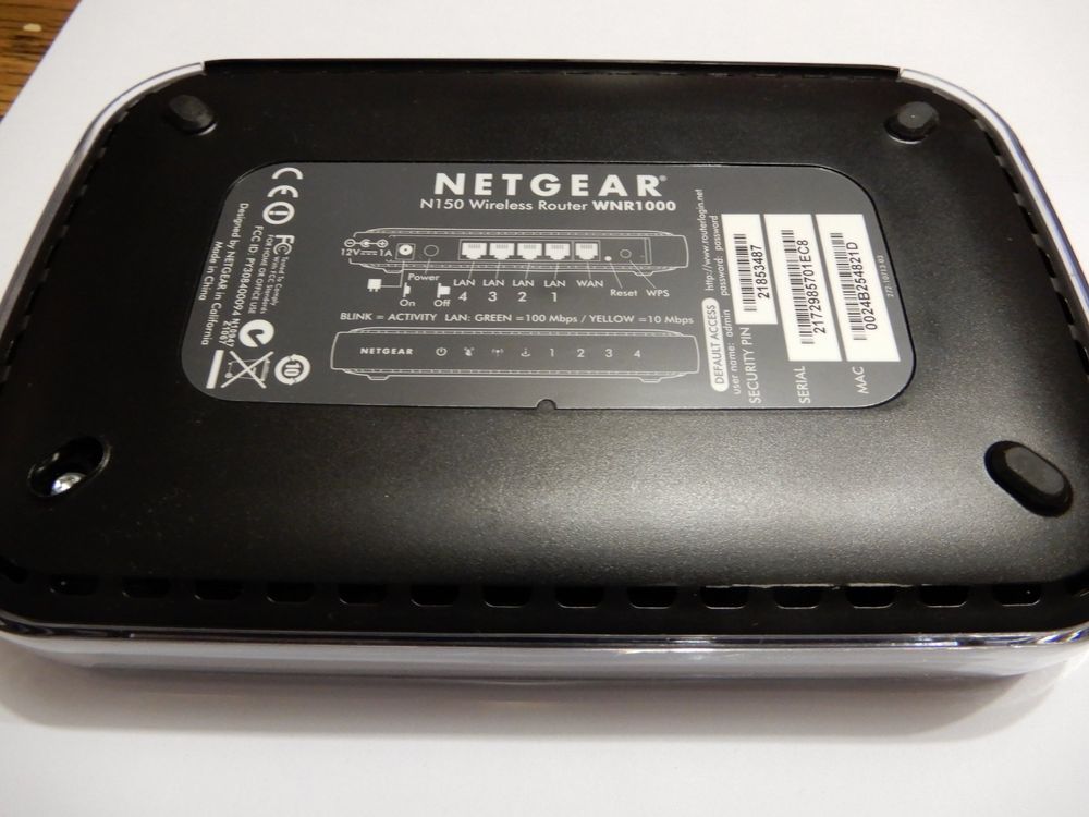 Netgear Router N150 Wireless Router WMR1000 (Gebraucht) in Worben für ...