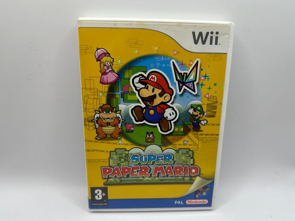 Wii Game, Super Paper Mario (Gebraucht) in Düdingen für CHF 16.95 – mit ...