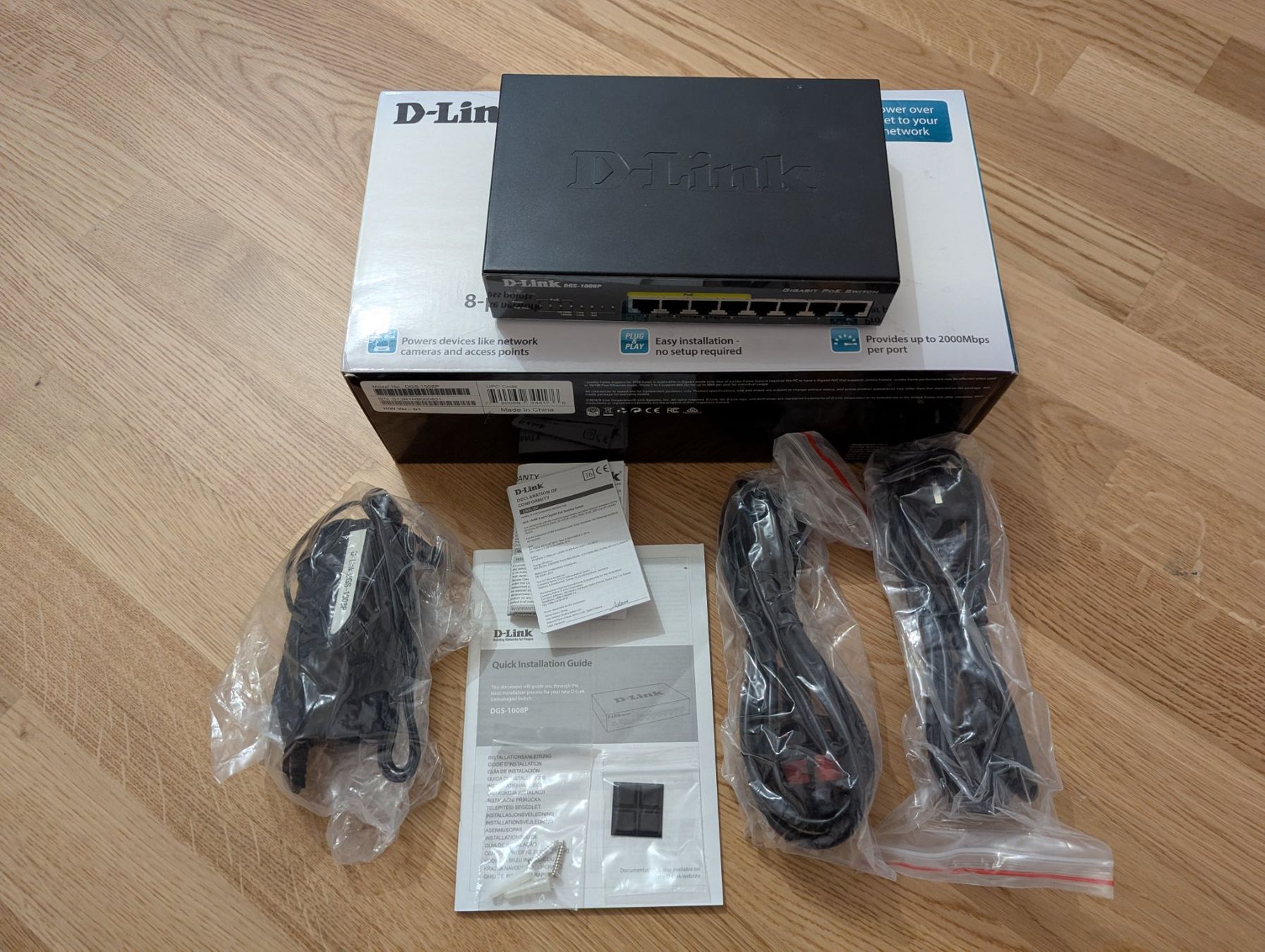 D-Link Dgs-1008p 8-port Gigabit Switch (Gebraucht) in Galgenen für CHF ...