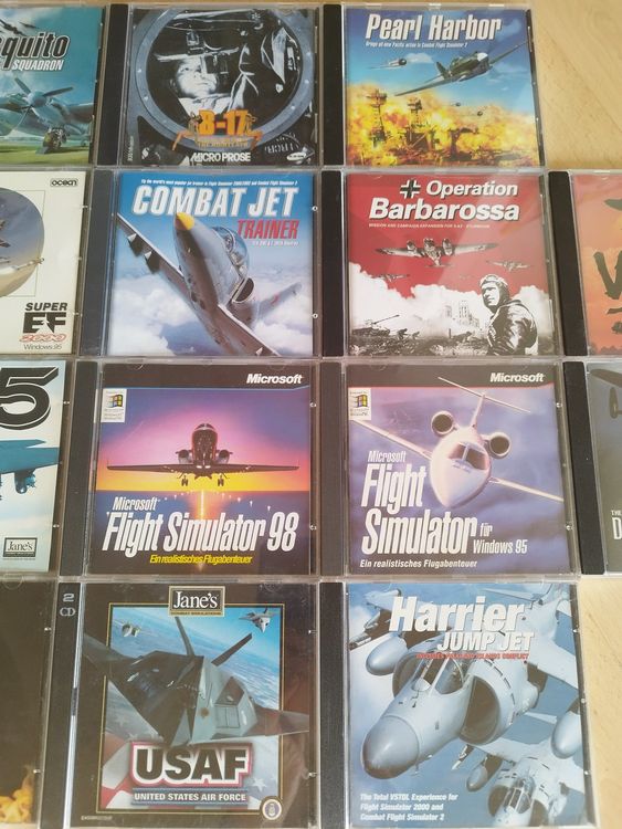 Diverse PC Flug-Simulationen - Retro - (Gebraucht) in Dietikon für CHF ...