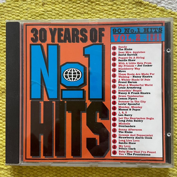 30 YEARS OF NO.1 HITS-VOL.2 1965-1969 (Gebraucht) in Rorschacherberg für CHF 2.9 – mit Lieferung ...