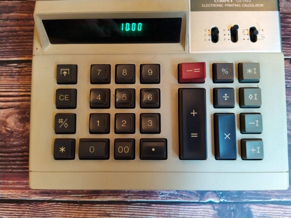 Tischrechner SHARP Compet CS-1183 (Gebraucht) in Oberdorf für CHF 32 ...