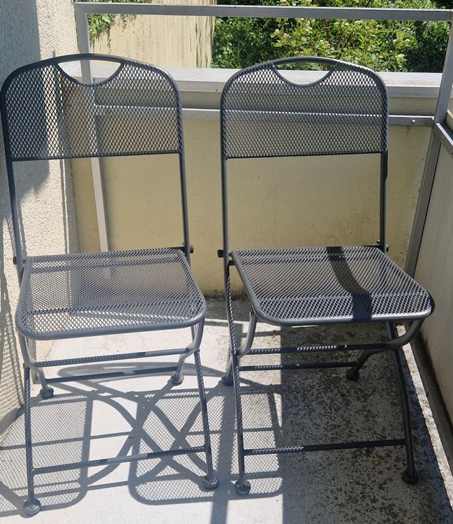 2x Vida XL Klappstuhl Gartenstuhl Campingstuhl Balkonstuhl (Gebraucht) in Zumikon für CHF 25 ...