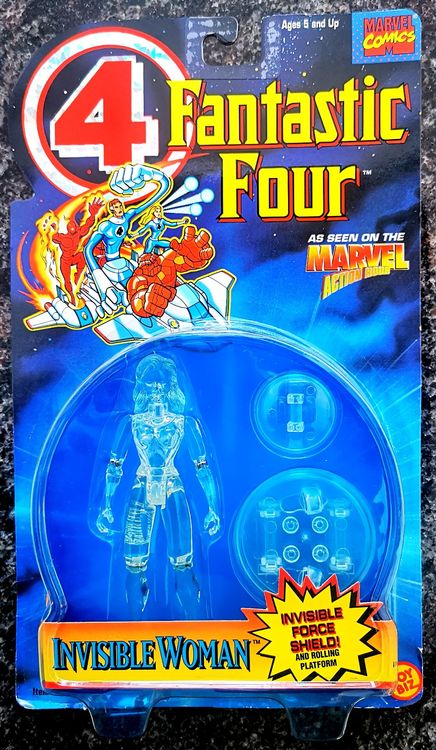 Invisible Woman 1994 Fantastic Four Action Figur Marvel (Neu und originalverpackt) in Rorschach ...