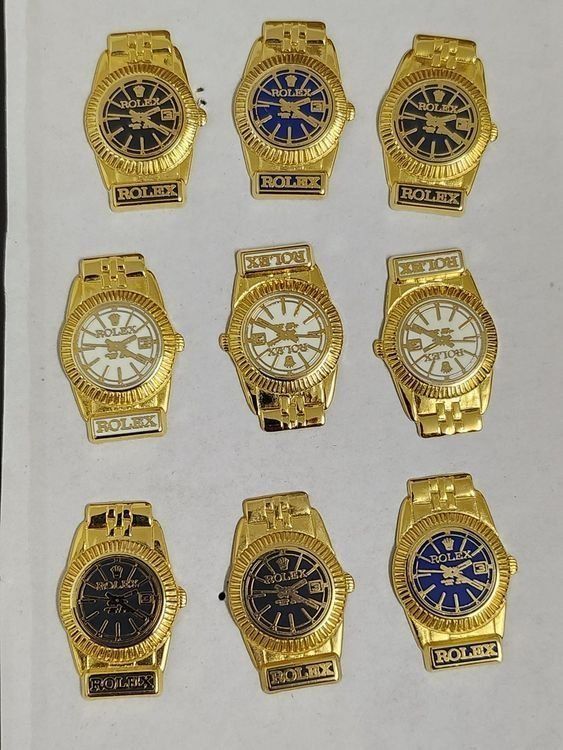 Pin 9 x Pin ROLEX Sammlung Pins Uhr Watch (Gebraucht) in Matzingen für ...