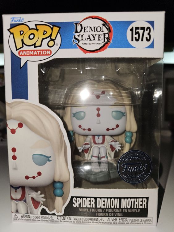 Funko Pop ! Demon Slayer Spider Demon Mother 1573 spécial (Neu (gemäss ...