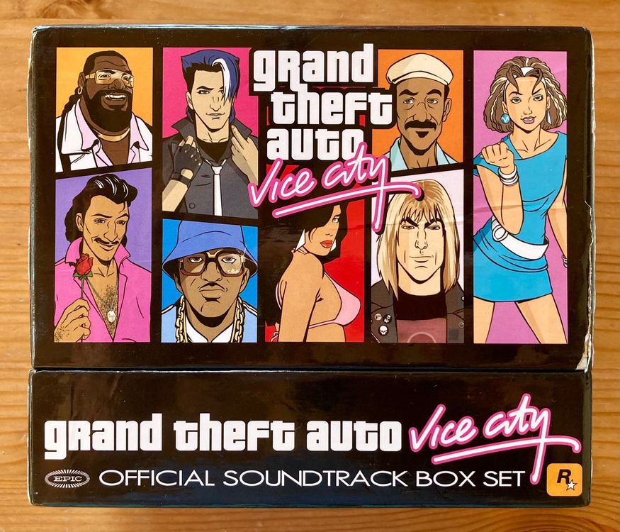GTA Grand Theft Auto Vice City Official Soundtrack Box Set (Gebraucht ...