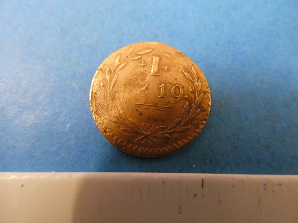 Freie Stadt Frankfurt 1819, 1 Pfennig - Token (Gebraucht) in ...