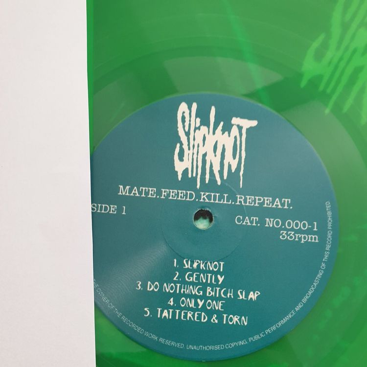 Slipknot – Mate. Feed. Kill. Repeat. 1998 death metal RE NEW | Kaufen ...