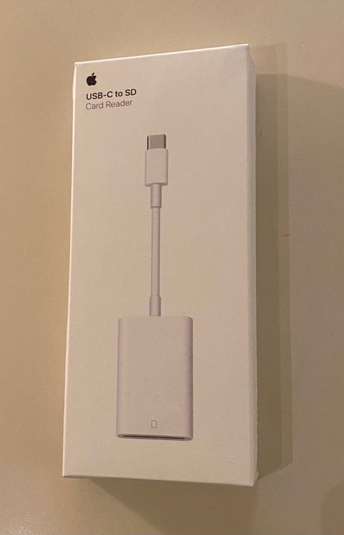 Apple USB-C SD Card Reader (Neu und originalverpackt) in Termen für CHF ...