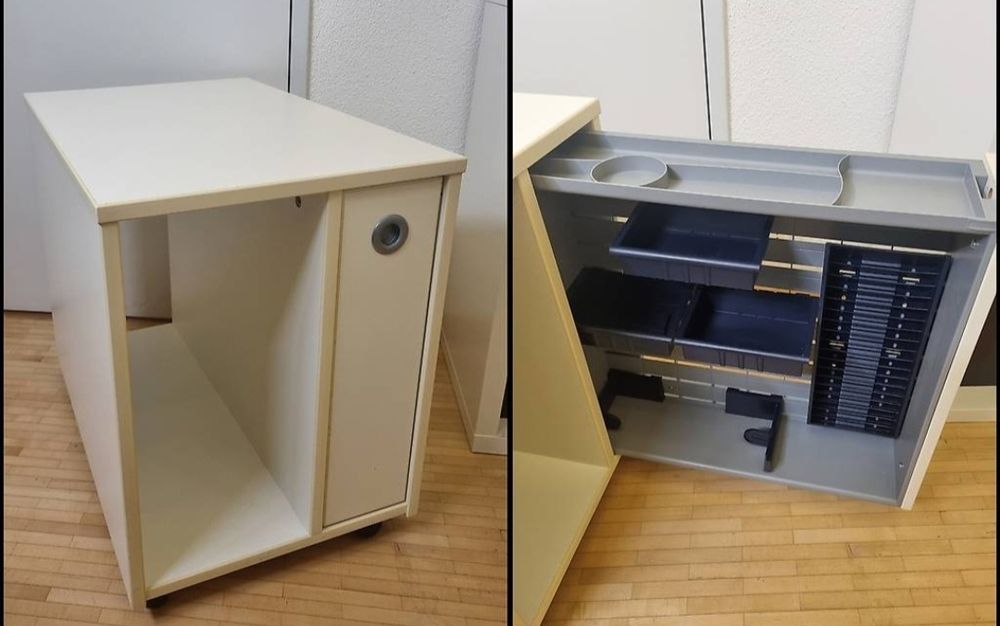 Weisser Korpus mit Schubladenfach ideal für Werkstatt! (Gebraucht) in ...