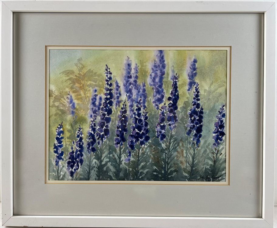 Aquarell Sommerblumen Signiert (Gebraucht) in Neuhausen am Rheinfall für CHF 40 – mit Lieferung ...