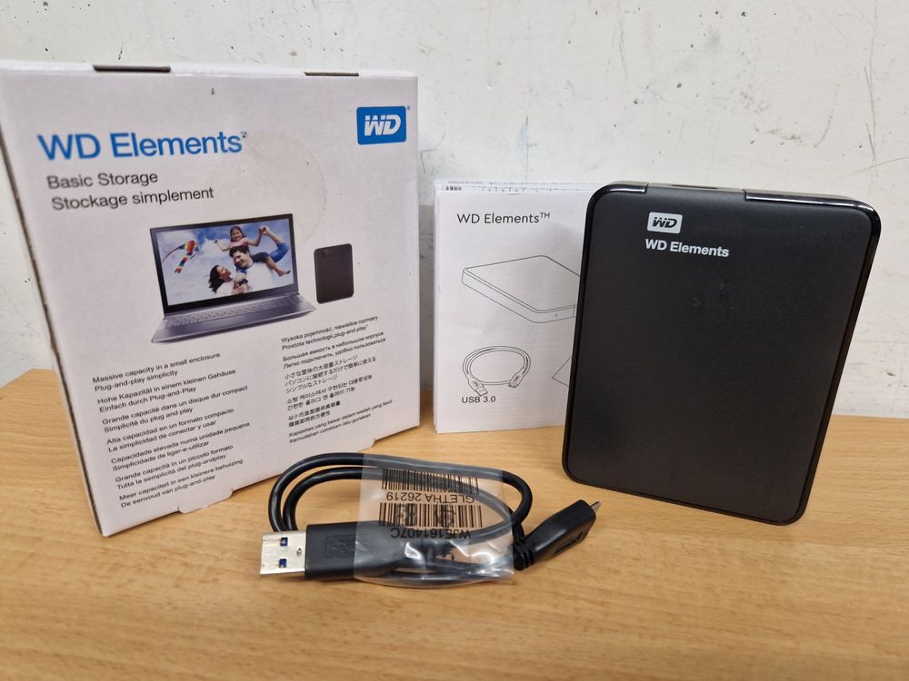 USB HD WD Elements 3 TB - USB 3.0 (Gebraucht) in Sitterdorf für CHF 26 ...