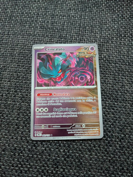 FLUTTER MANE, PRISMATIC EVOLUTIONS, 43, 2025, RARE, ITA, NM (Gebraucht ...