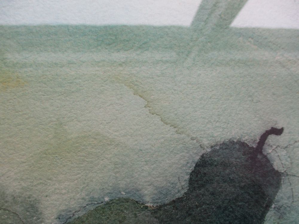 Hans Ruedi Sieber 1926 - 2002 grosses Aquarell | Kaufen auf Ricardo