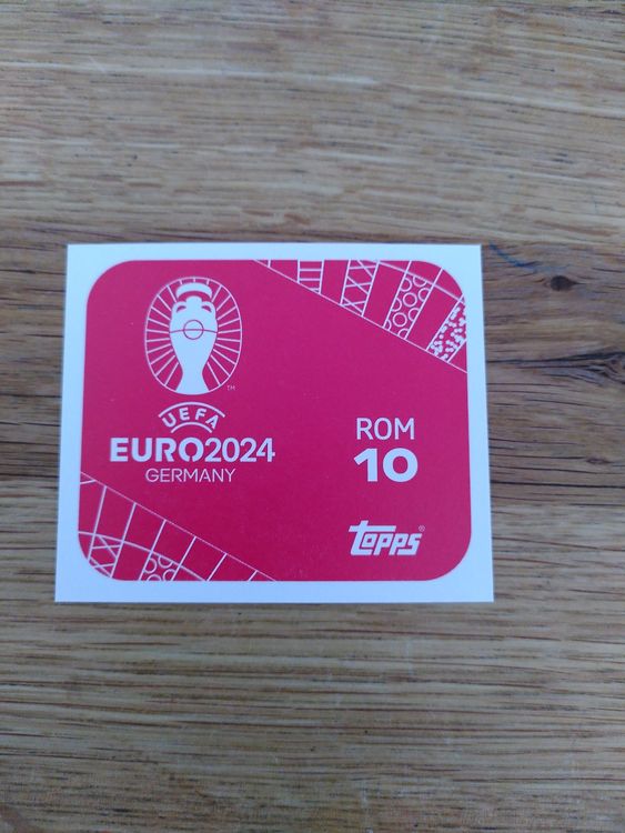 🤩 ROM 10 - Topps Euro 2024 Sticker (Neu (gemäss Beschreibung)) in ...
