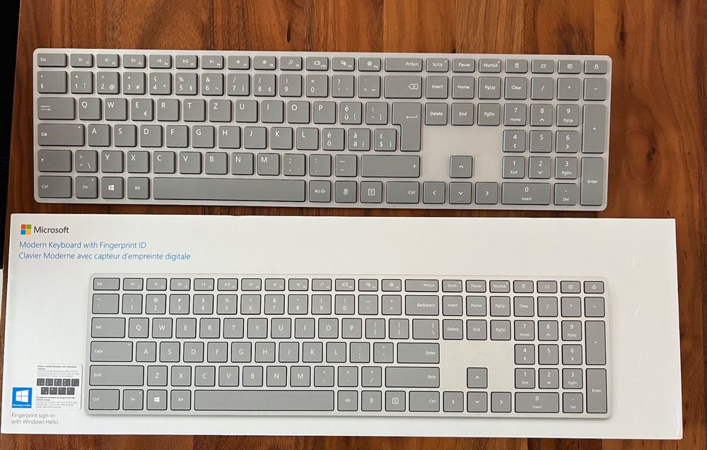 Microsoft Modern Keyboard mit Fingerprint ID | Kaufen auf Ricardo
